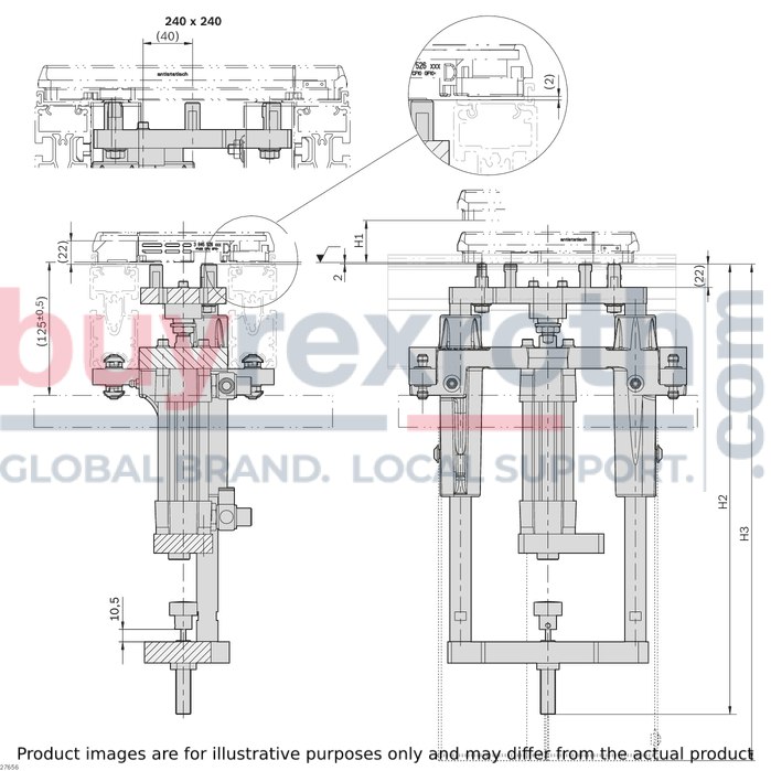 3842998952 - LIFT POSITIONING UNIT HP 2/L - BuyRexroth